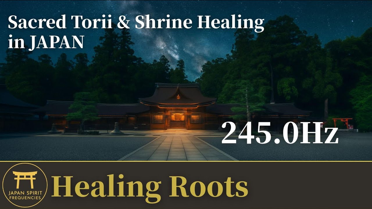 Japan Healing Roots – 245Hz Grounded Calm Energy | Sacred Torii ...