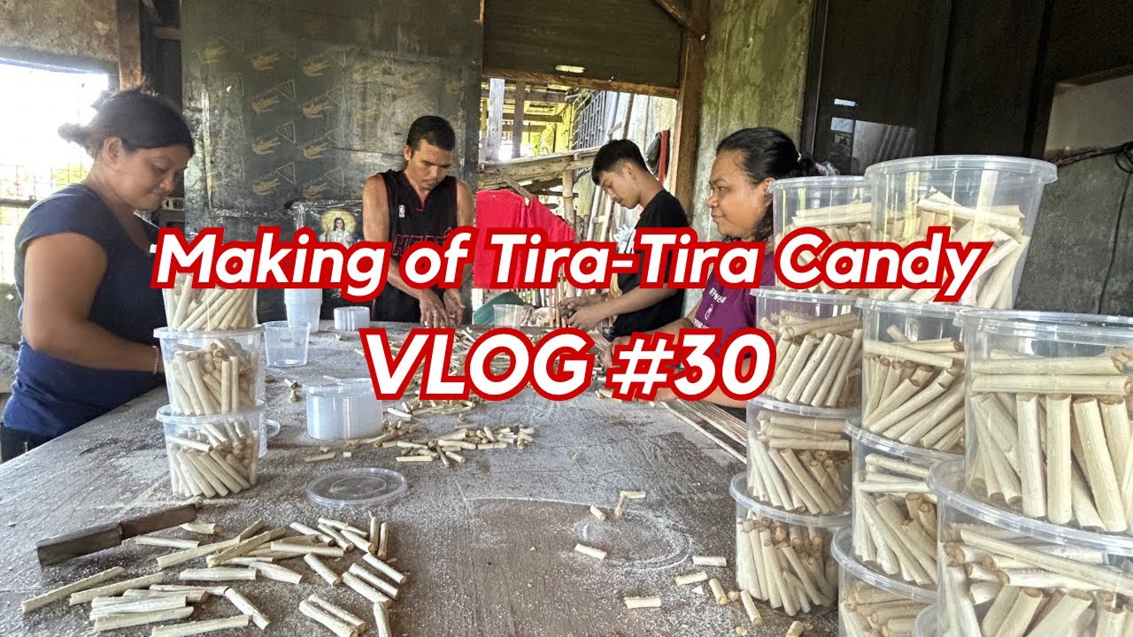 Behind the making of the famous Tira-Tira candy! 🍭🇵🇭 - YouTube