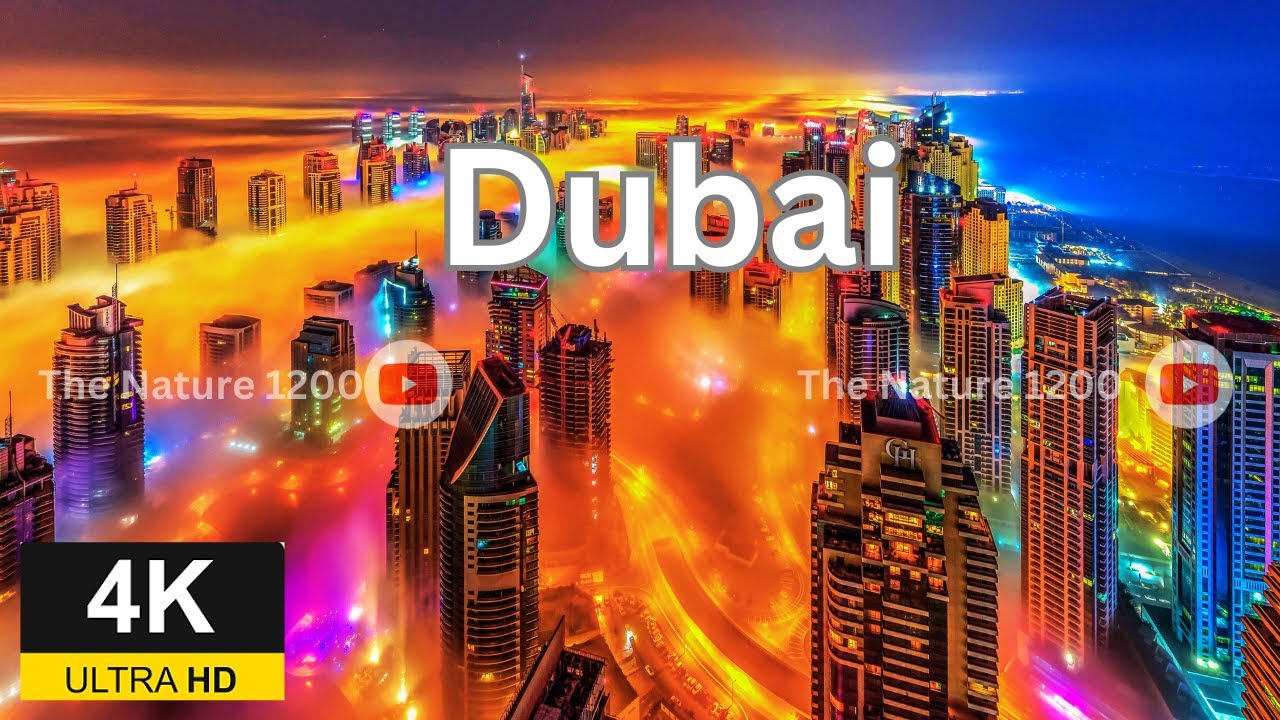 DUBAI 4K UHD Relaxing Music with Beautiful Views - YouTube