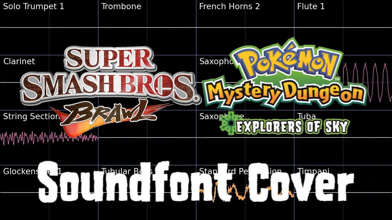 Melee Menu - Super Smash Bros. Brawl PMD2 Soundfont Cover - YouTube