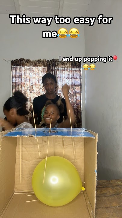 DONT POP THE BALLOON CHALLENGE!! #shorts #challenge #trending - YouTube