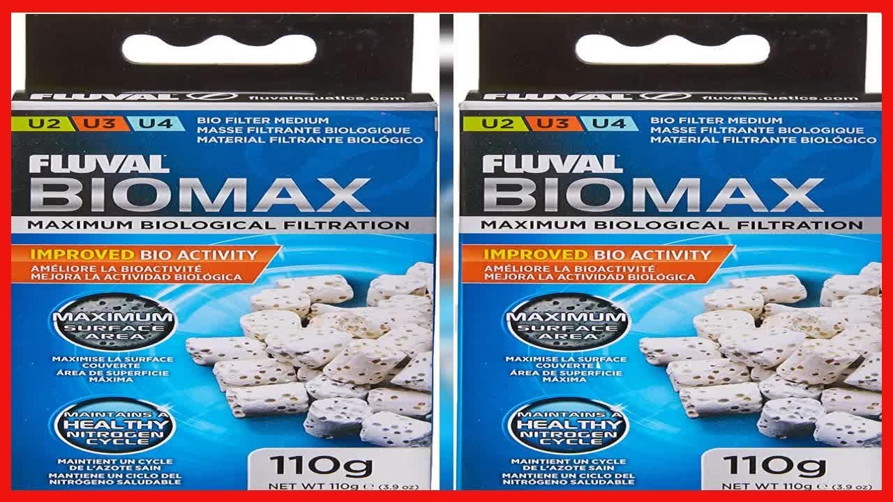 Fluval U Underwater Filter BioMax, Replacement Aquarium Filter Media ...