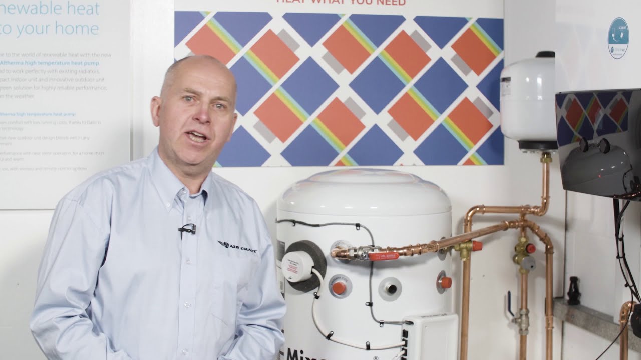 Installing the Mixergy Heat Pump cylinder with the Daikin Altherma ...