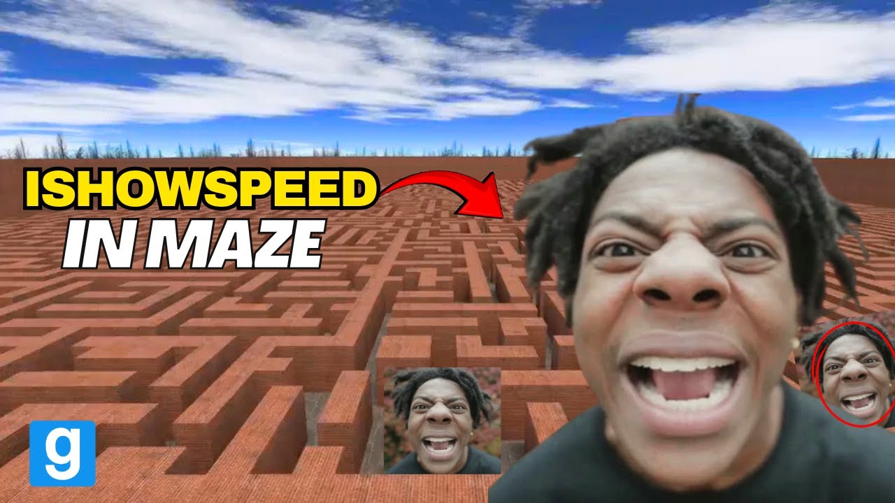 Funniest IShowSpeed GMod Maze Moments 😂 - YouTube