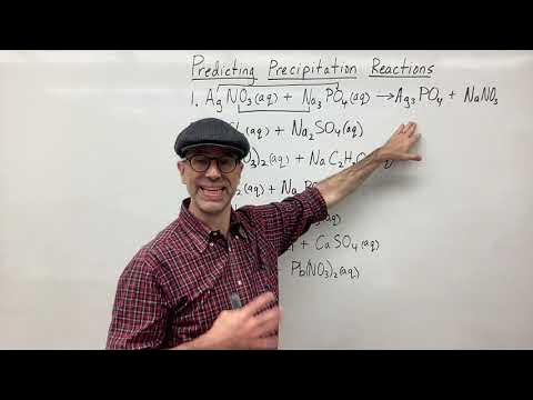 Predicting Precipitation Reactions: Practice Problems - YouTube