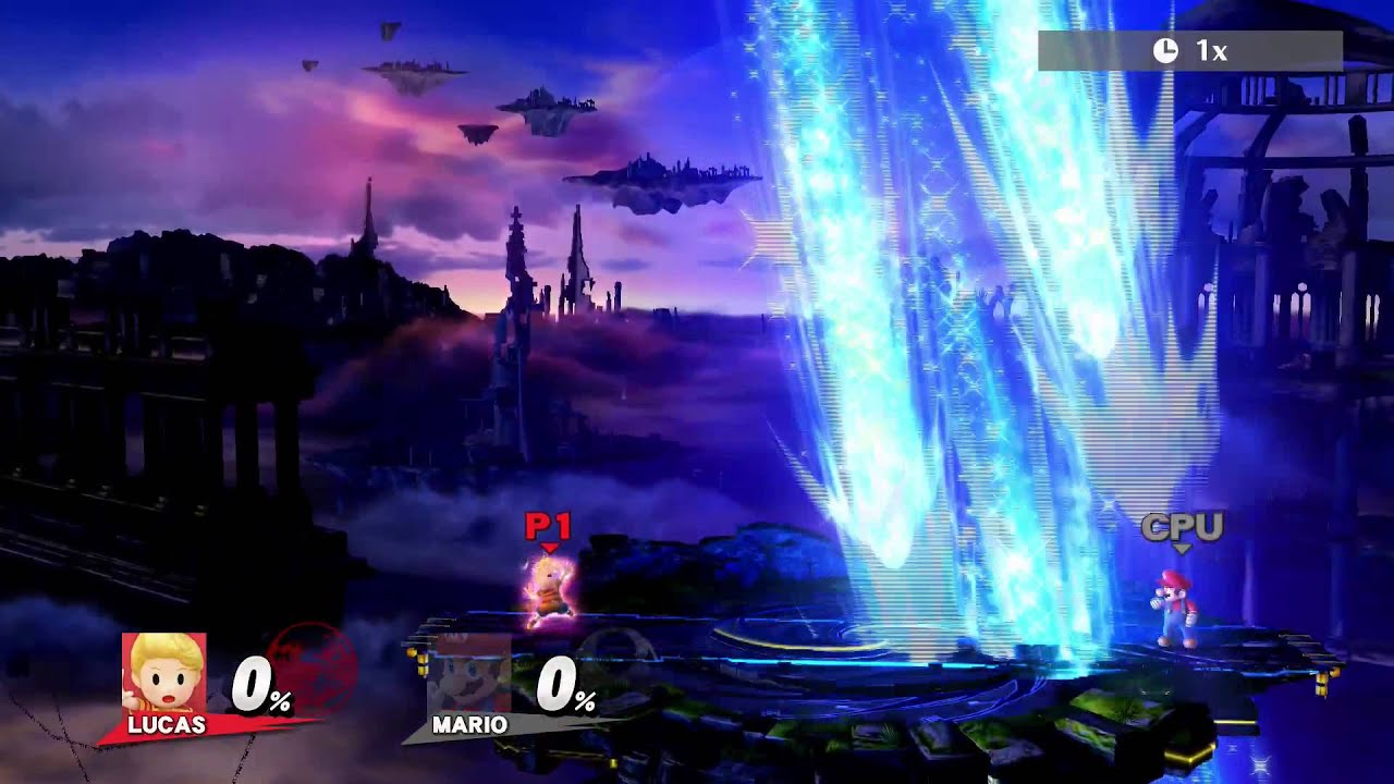 Super Smash Bros. 4 - Lucas Final Smash - YouTube