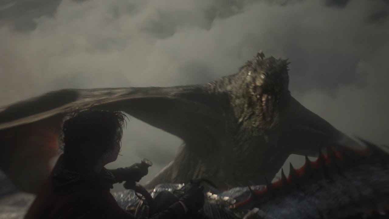 Vhagar kills Arrax and Lucerys Velaryon 🥺| HD Scene| Aemond Targaryen ...