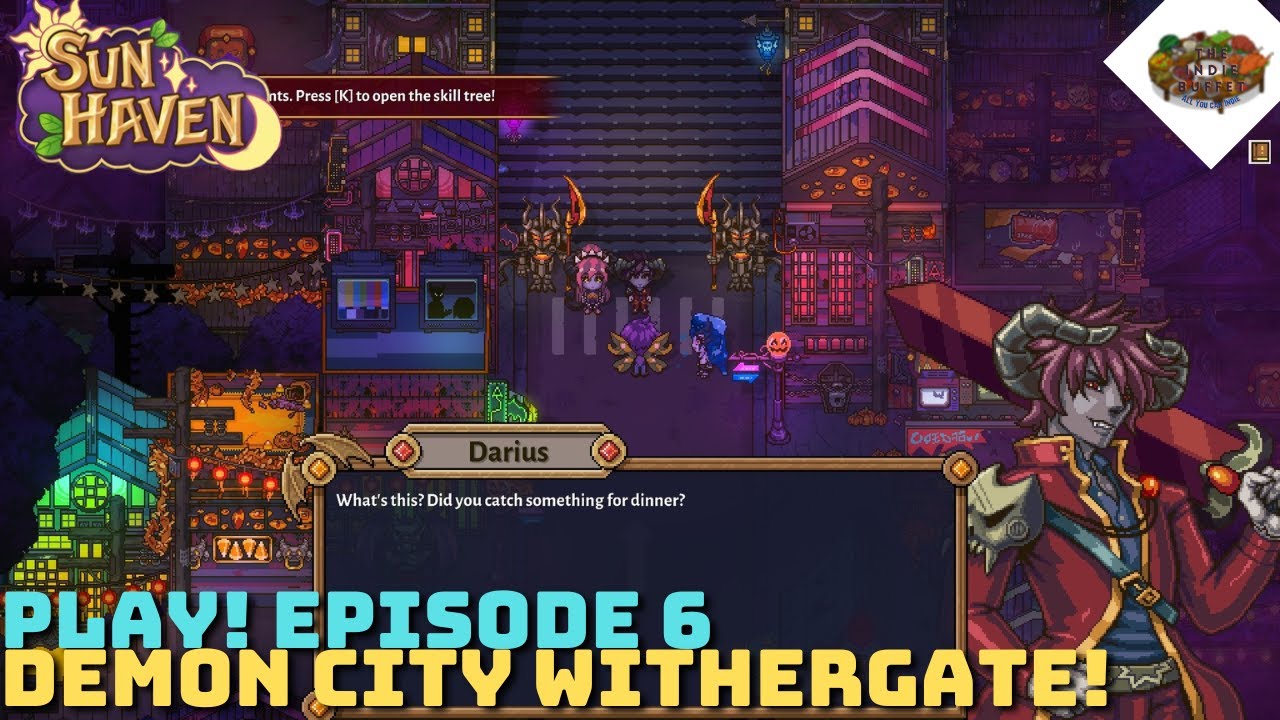 DEMON CITY WITHERGATE! MY NEW HOME! | PLAY! | Sun Haven | 6 - YouTube