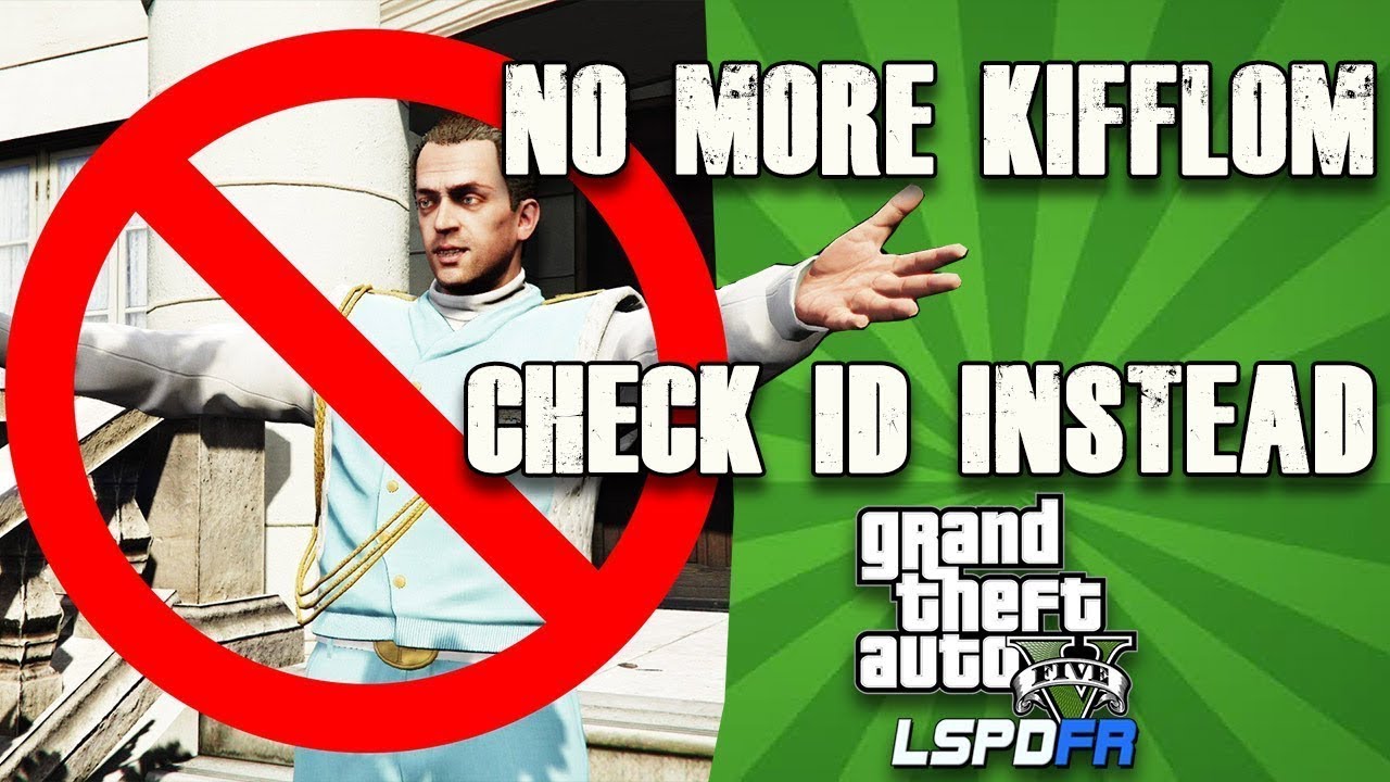 GTA V | GTA 5 | LSPDFR | Tutorial | How to replace Kifflom ID request ...