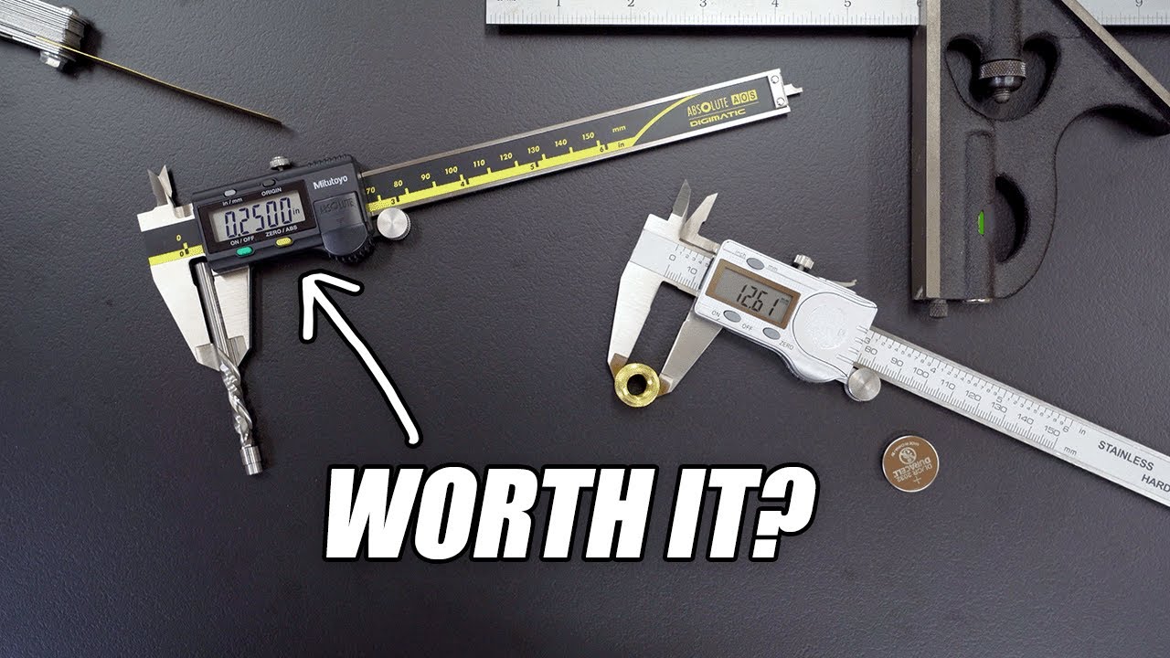 Are High-End Calipers Worth the $110 Difference? - YouTube