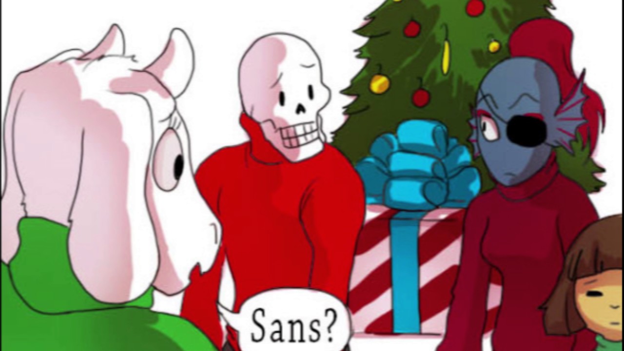 Present! [An Undertale Christmas Comic Dub] - YouTube