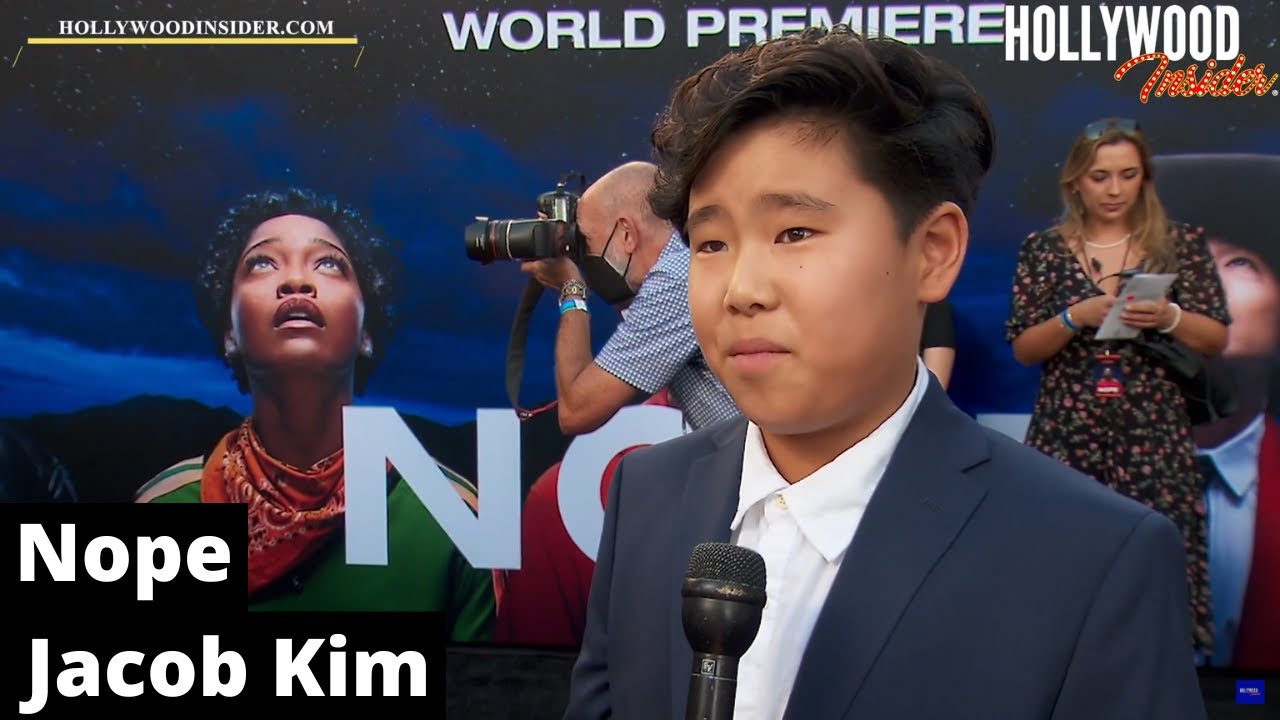Jacob Kim | Red Carpet Revelations at Premiere of 'Nope' - YouTube