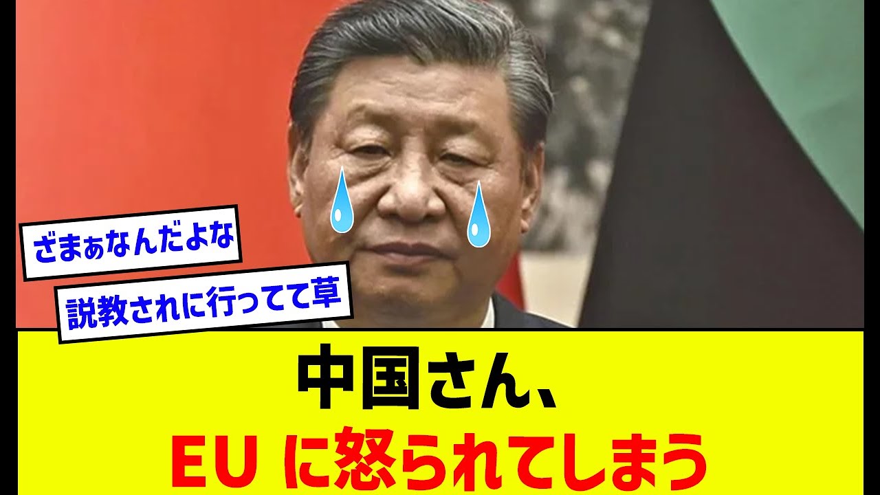 【悲報】中国さん、EV過剰生産してEUに怒られてしまうww【2ch】【5ch】【反応集】 - YouTube