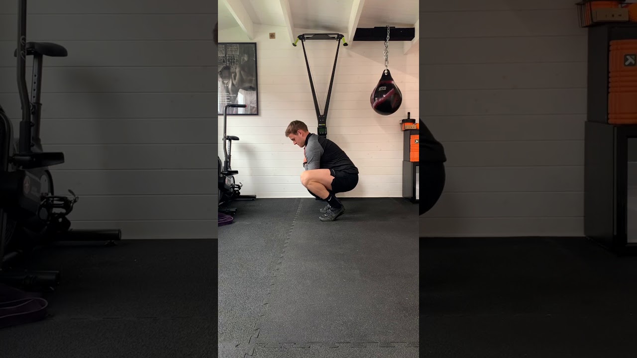 Deep Squat Calf Raises - YouTube