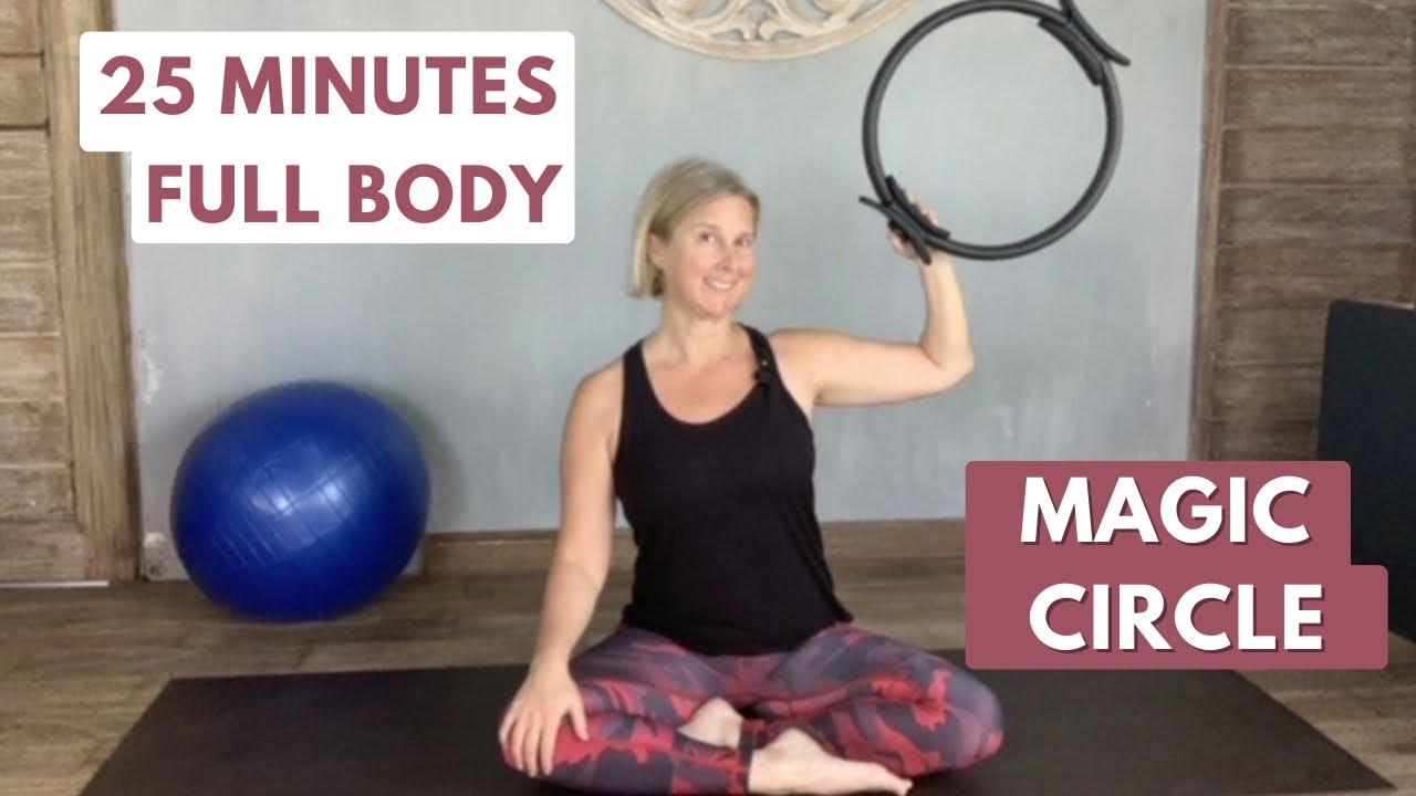 Pilates | 25 Minute Full Body with Magic Circle - YouTube