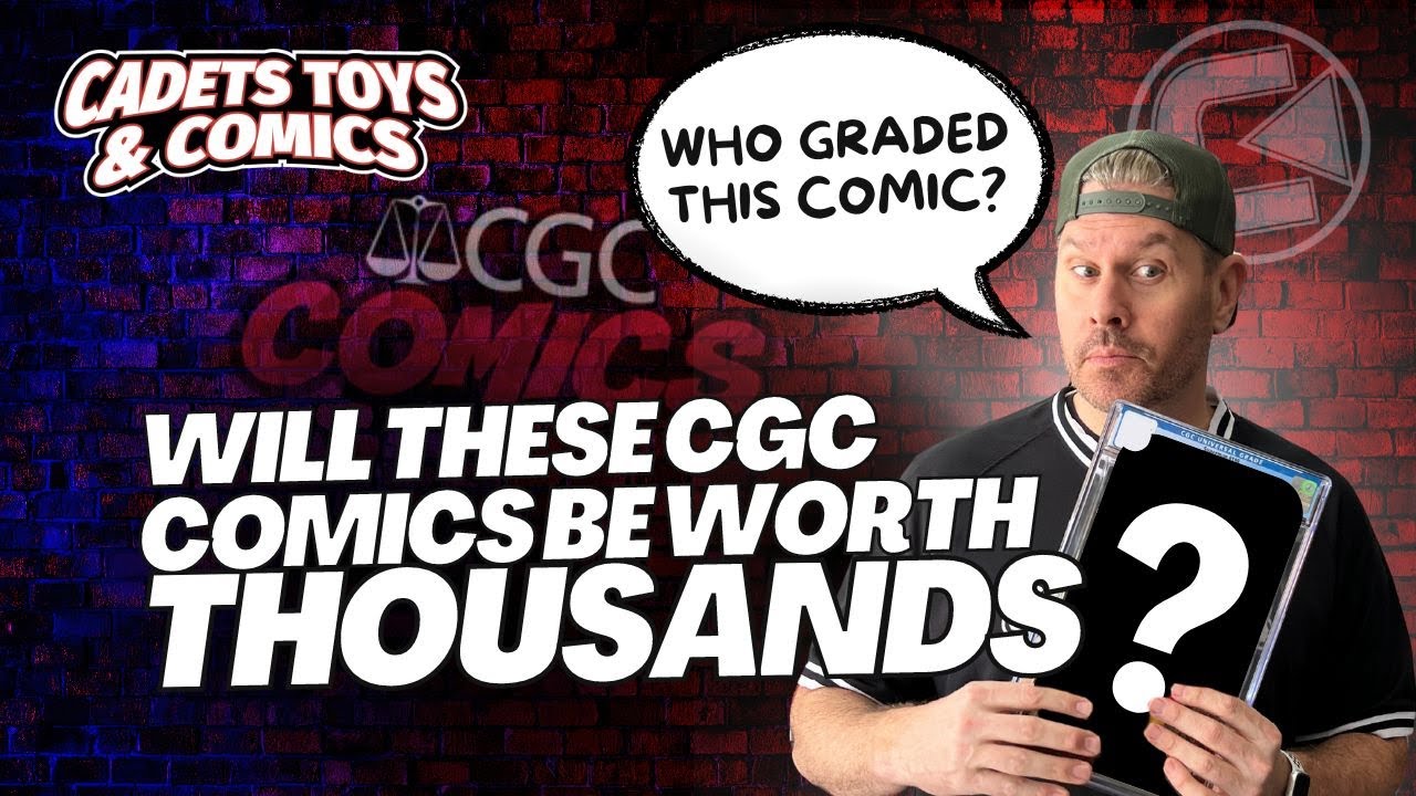 WILL THESE CGC GRADED COMICS BOOK BE WORTH THOUSANDS? - YouTube