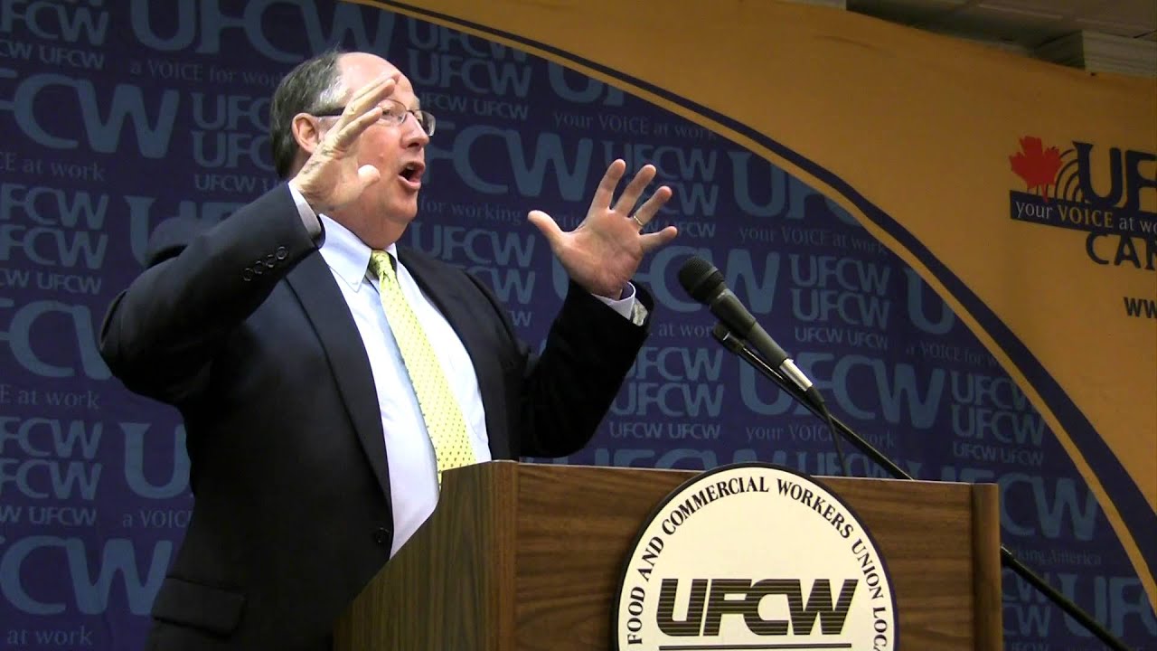 Robert Haynes Addresses UFCW Local 1459 Stewards - YouTube