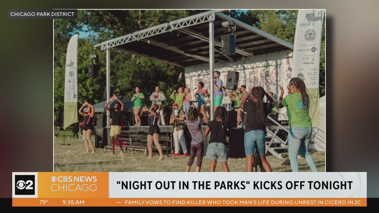 Night Out in the Parks kicks off for Chicago Park District - YouTube