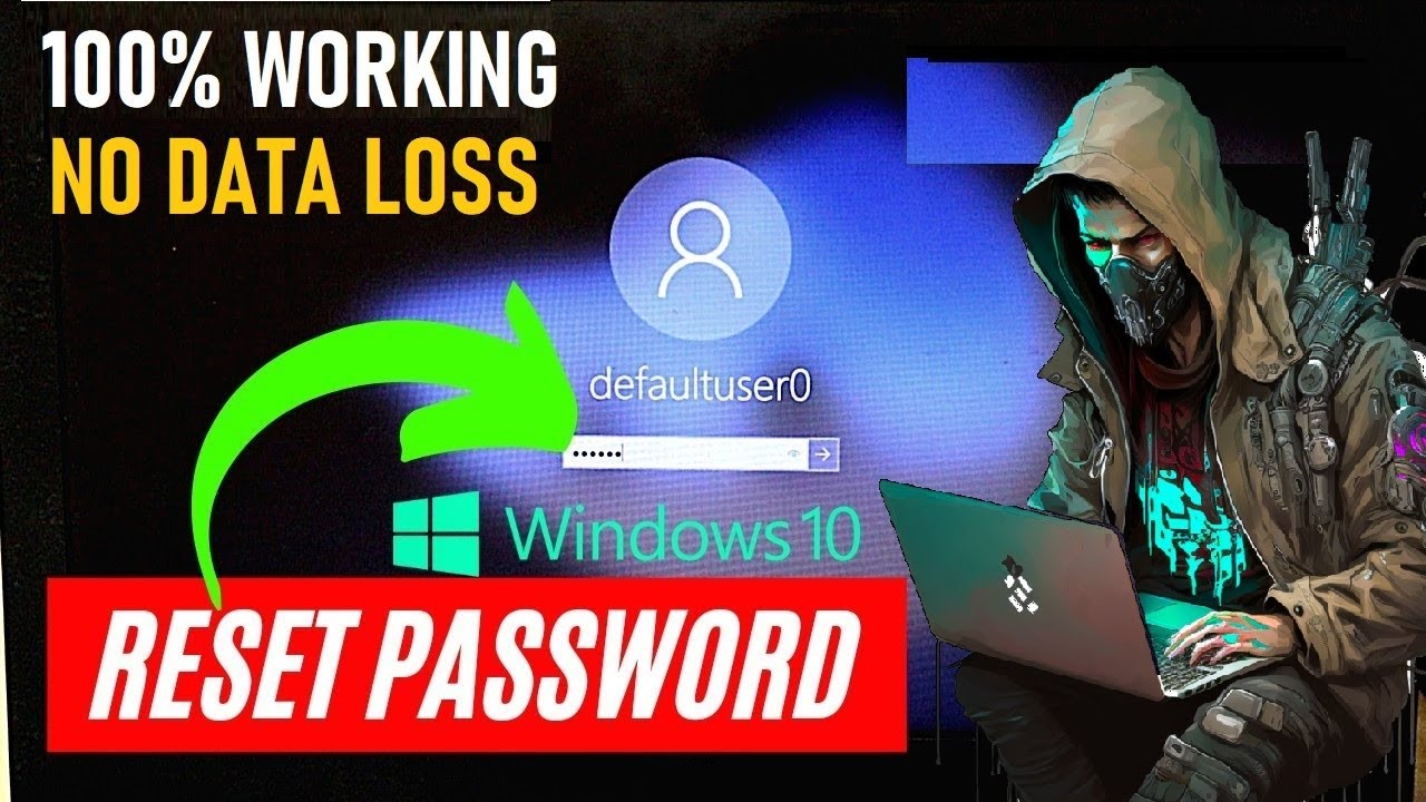 How To Reset Forgotten Password In Windows Without Losing Data? - YouTube