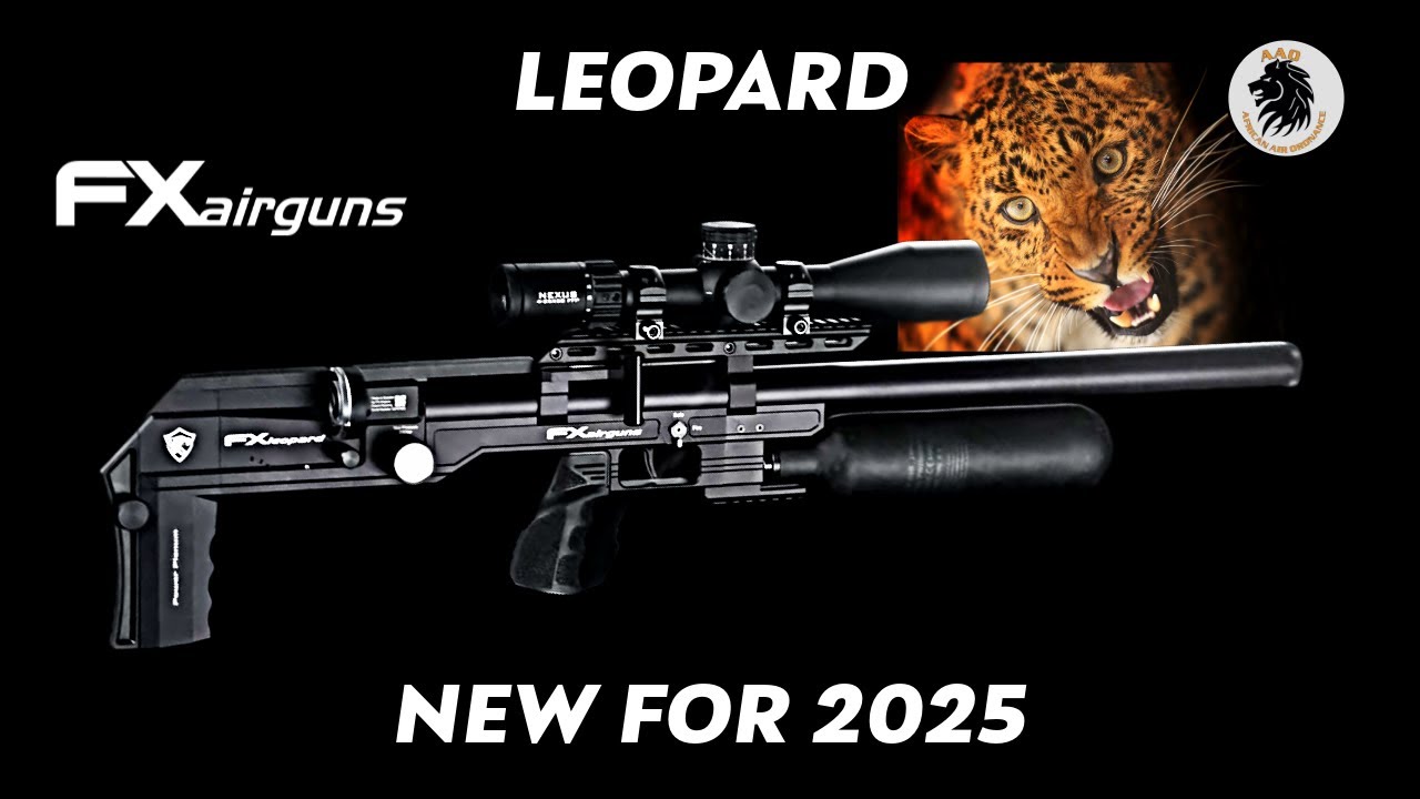 FX Airguns LEOPARD Airgun - NEW FOR 2025 | First Look & Features - YouTube