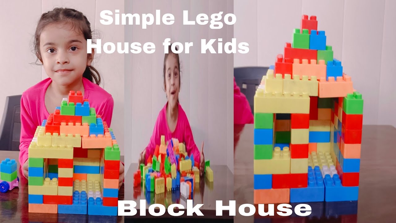 DIY Lego|kids creativity|#lego #blockhouse|simple Lego House|Ishanvi ...