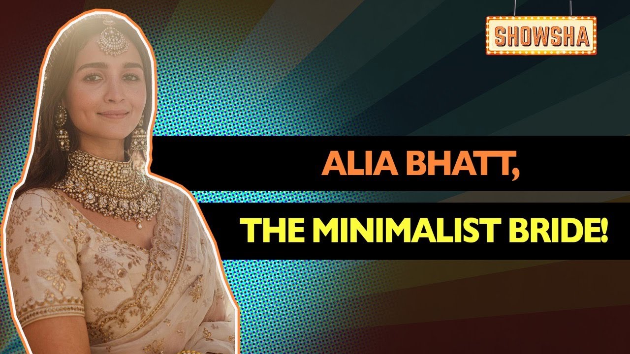 RaLia Wedding | Alia Bhatt Ditches Bridal Red For A Minimalist Look ...