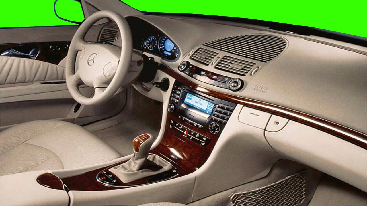 inside of car in green screen free stock footage - YouTube