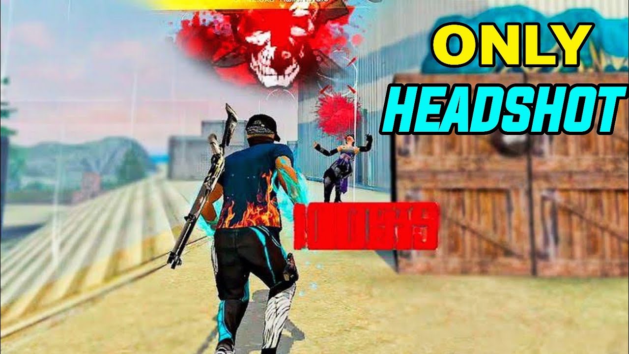 FREE FIRE HEADSHOT MACHINE | ME VS PLAYER IN LONE WOLF | OP HEADSHOTS ...