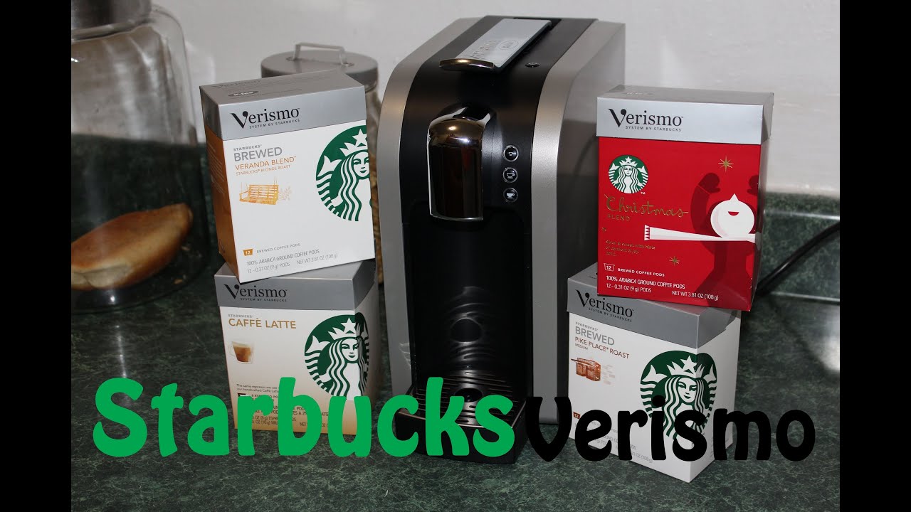 VERISMO System by STARBUCKS 580 Silver - Unboxing - YouTube