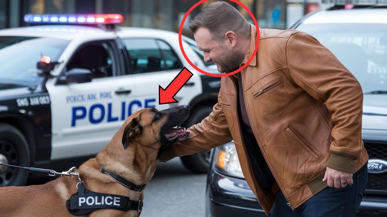 A Man Taunts a Police Dog During a Traffic Stop—Moments Later, He ...