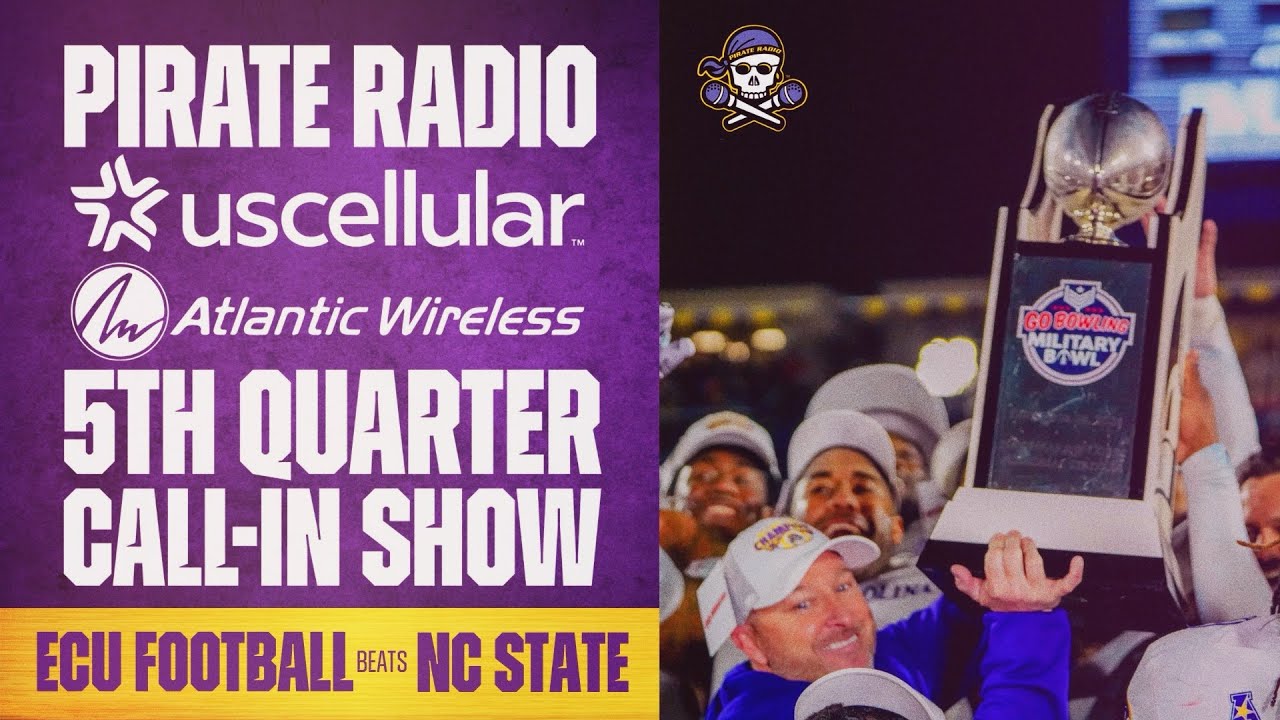 US Cellular 5th Quarter Call-In Show - ECU vs NC State in the Military ...