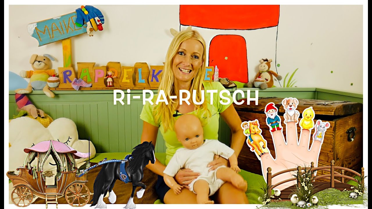 Ri-ra-rutsch - 77 Fingerspiele für Babys und Kleinkinder - YouTube