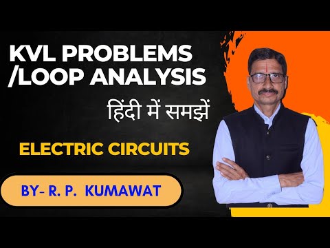 KVL Problems /Loop Analysis (Electric Circuits) - YouTube