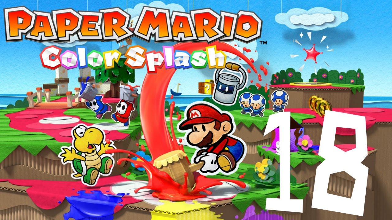 Paper Mario: Color Splash - Part 18: Rock Paper Wizard - YouTube