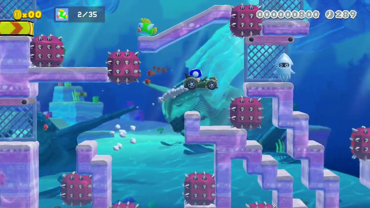 full automatic water level by unäD 🍄 Super Mario Maker 2 🍄 No ...