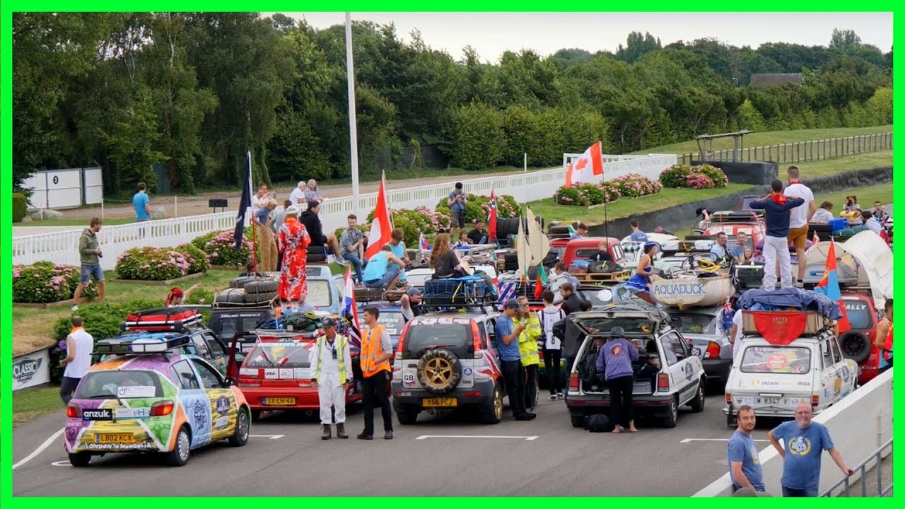 First day of Rally! | Day 1 | Mongol Rally 2017 - YouTube