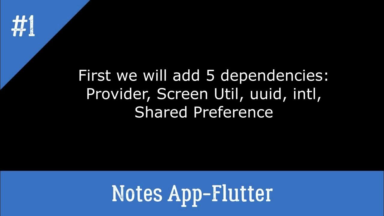 Build a Notes App in Flutter | Step-by-Step Tutorial for Beginners ...
