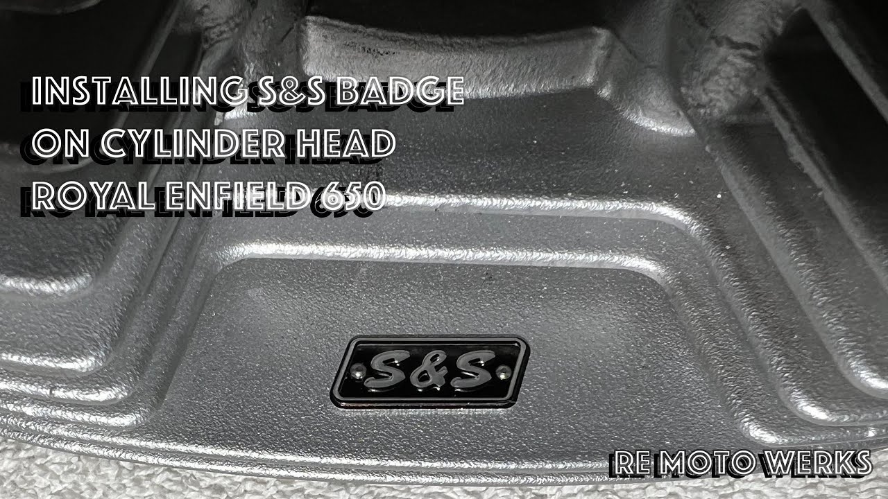 S&S BADGE INSTALL HD 1080p - YouTube