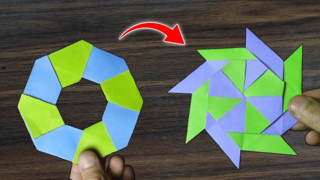 How to Make a Paper Transforming Ninja – Epic Origami Tutorial - YouTube