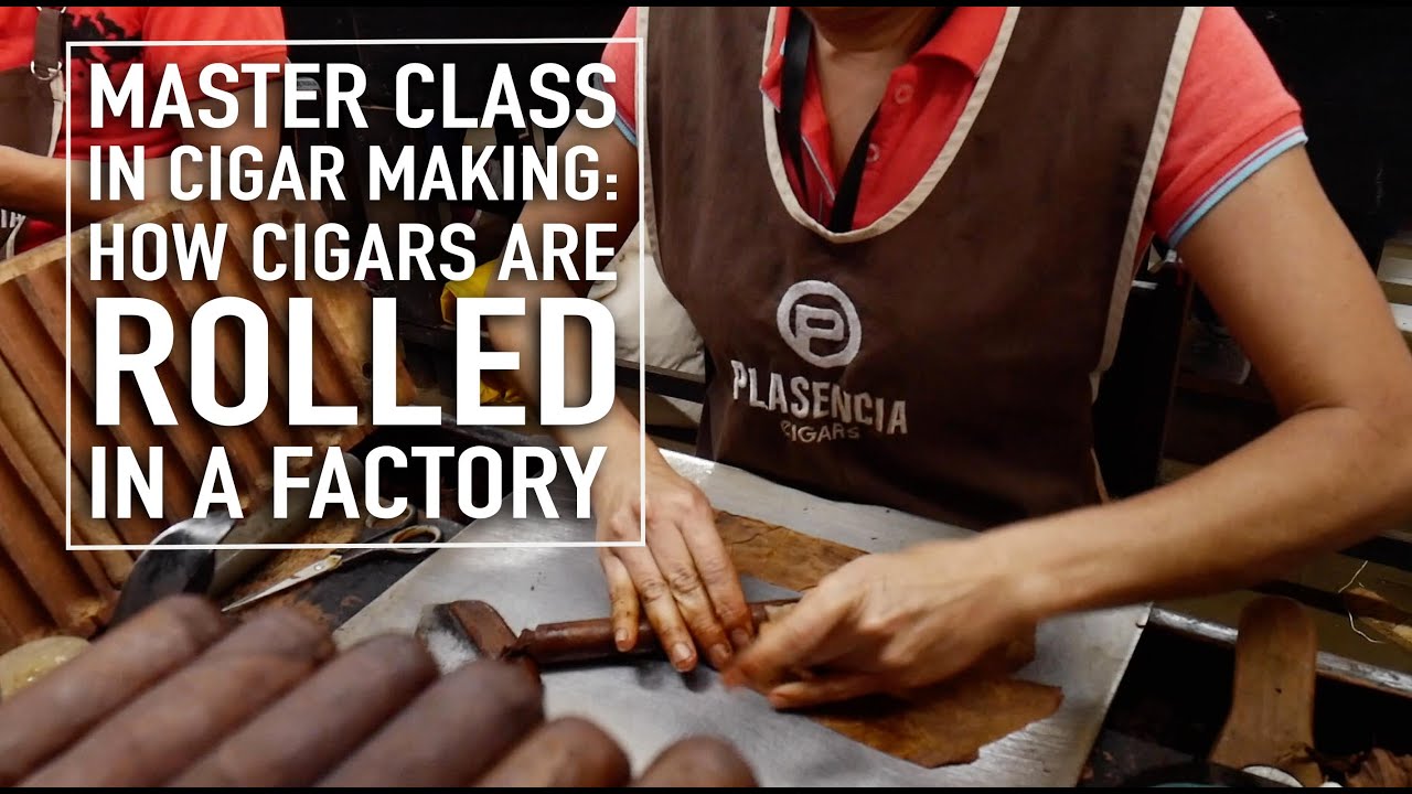 Master Class in Cigar Making: How Cigars Are Rolled In A Factory - YouTube