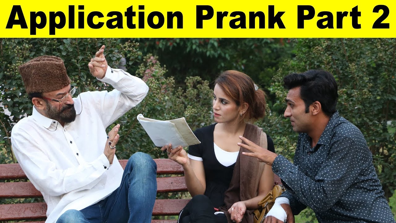 Application Prank Part 2 | Allama Pranks | Totla reporter | Prank ...