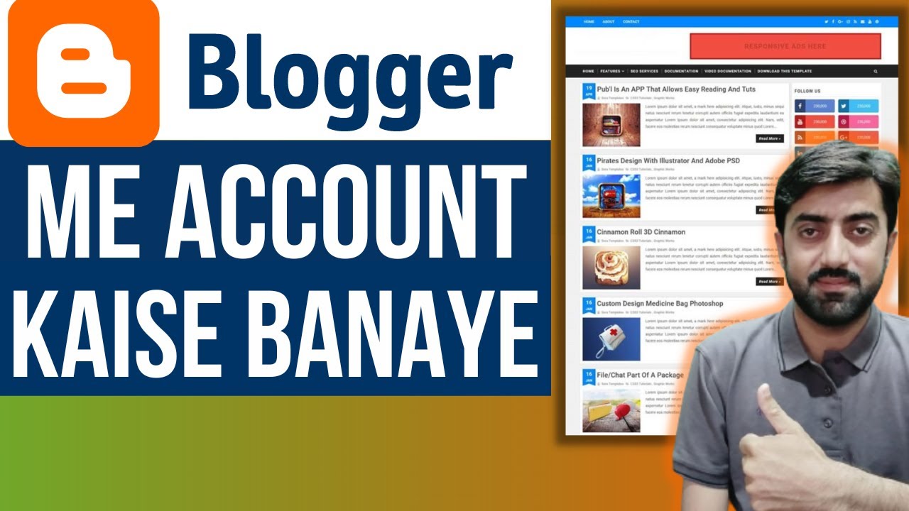 How to Create Blogger Account 2023 | Blogger me Account Kaise Banaye ...