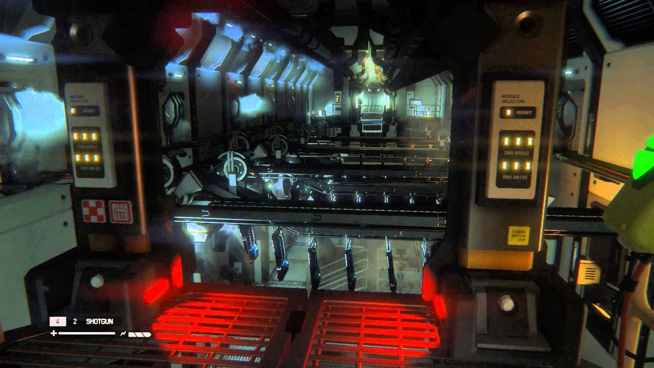 Alien: Isolation - Synthetic Solution: Factory Platforming Sequence ...