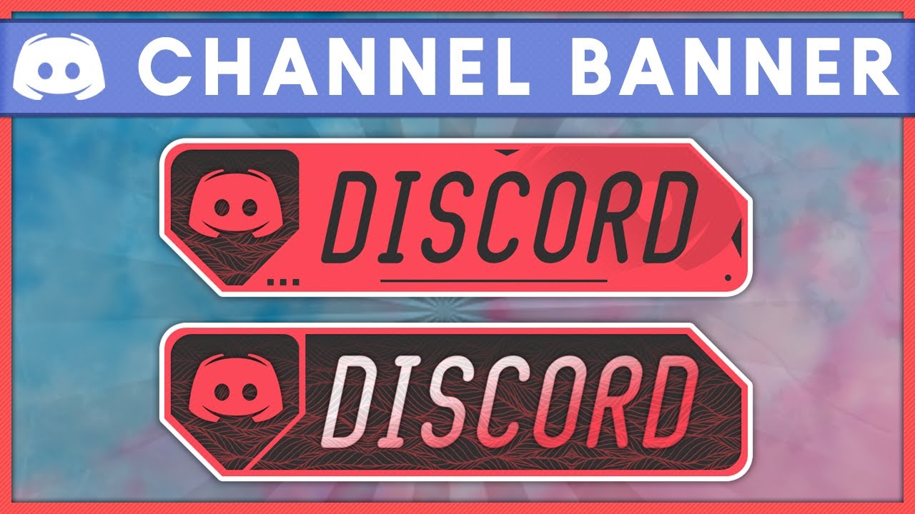VALORANT DESIGN | DISCORD CHANNEL BANNER TEMPLATE TUTORIAL - YouTube