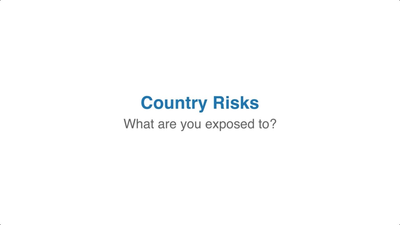 Verisk Maplecroft - Country Risks - YouTube