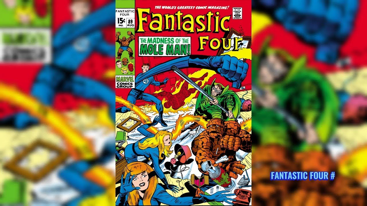 Marvel Comics History: Fantastic Four #89 (August 1969) #marvelcomics ...