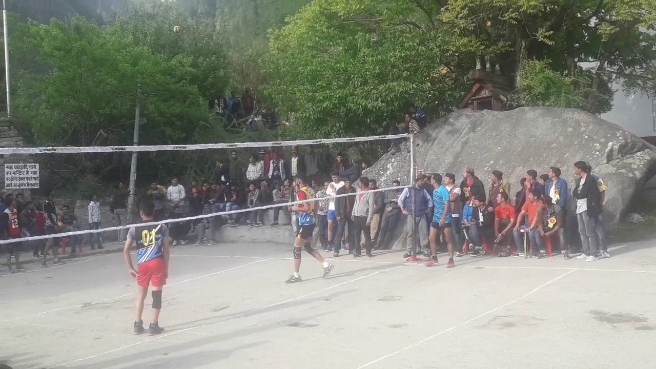 Manali boys narayan club aleo vs abhishek team# showball spikes# prini ...