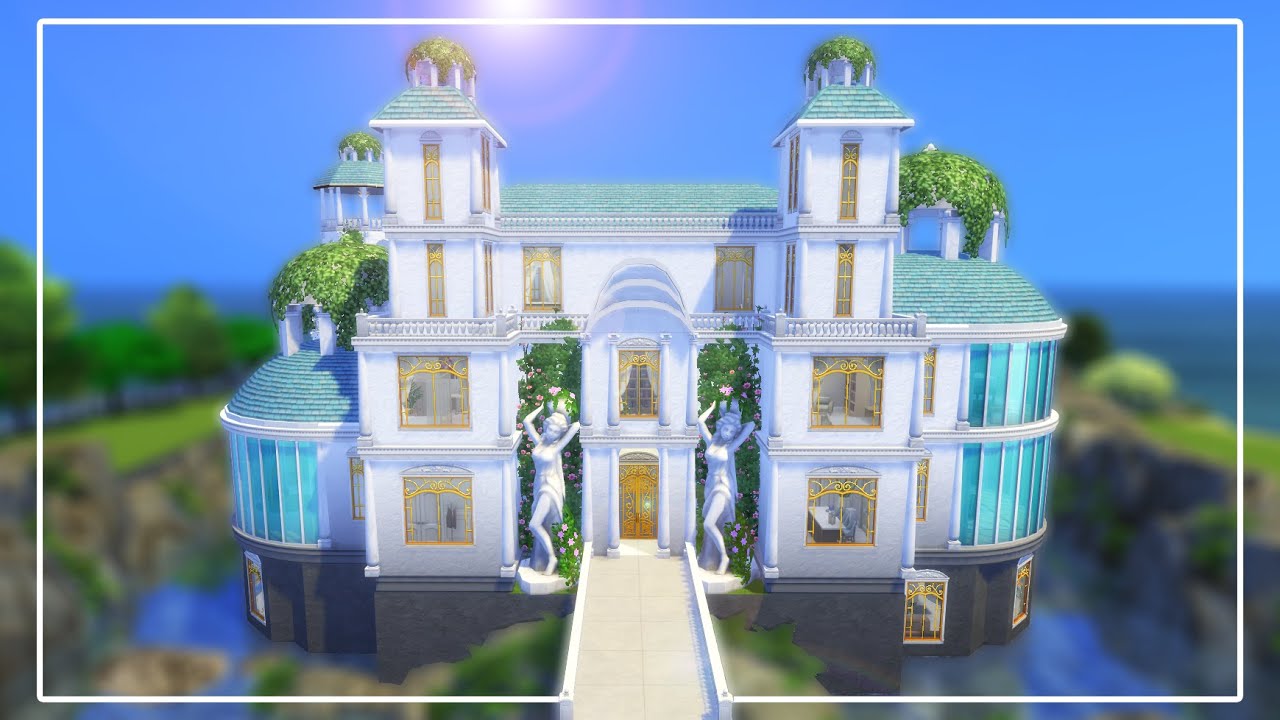 Sims 4 Speed Build | Royal Palace (Pt 2) - YouTube