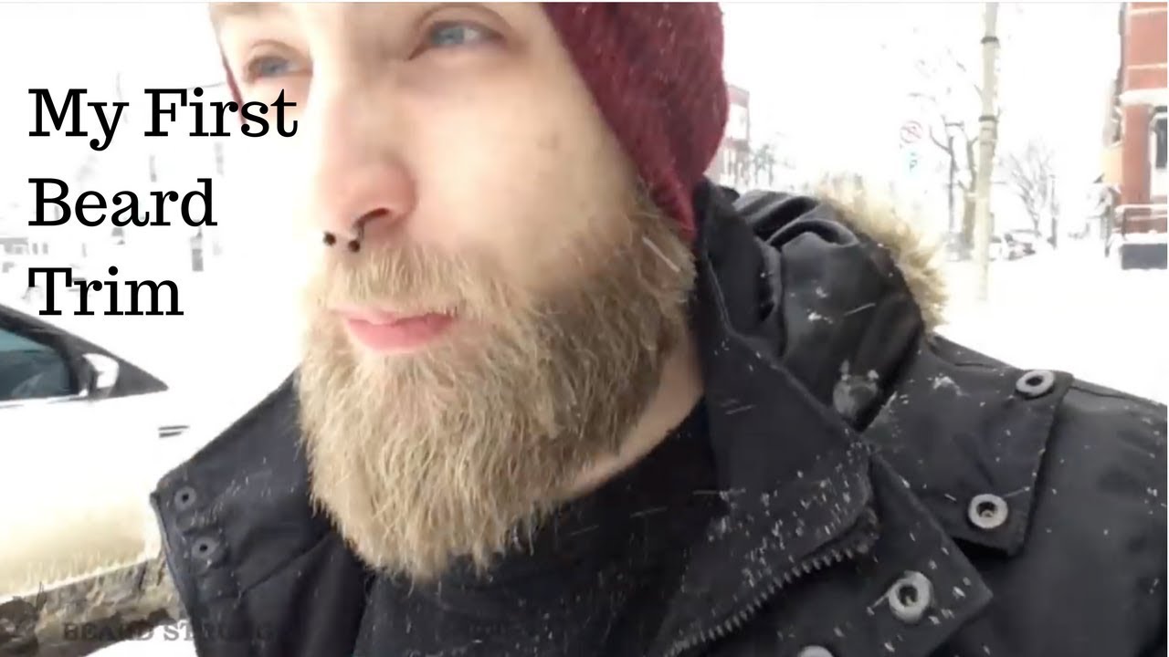 My First Beard Trim Ever! | Matt Gibson - YouTube