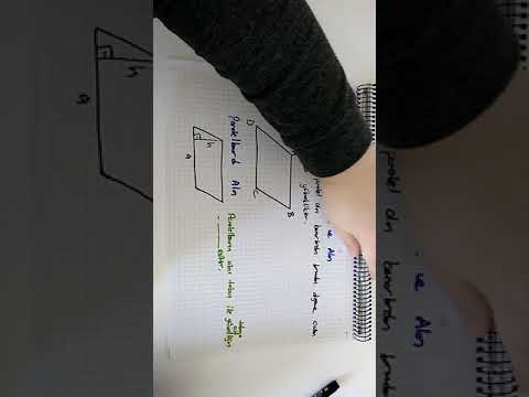 6.Sınıf Üçgen ve Paralel Kenarın Alanı